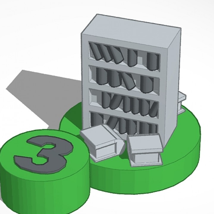 3D Printable science library (3) catan by Moe Zarrella