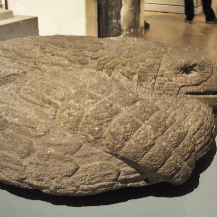 3D Printable The Aztec eagle-snake by Scan The World