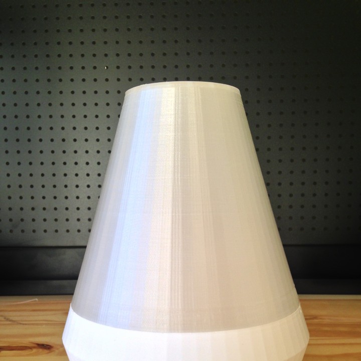 3D Printable MK1_Universal Lamp Shade by Michael Keith