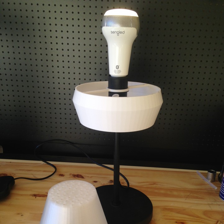3D Printable MK1_Universal Lamp Shade by Michael Keith