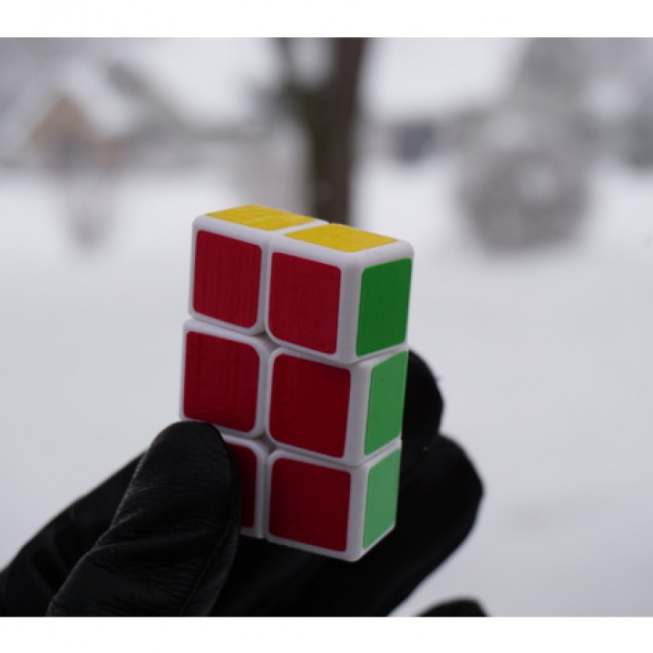 3D Printable 1x2x3 Twisty Puzzle by Jonathan Burn