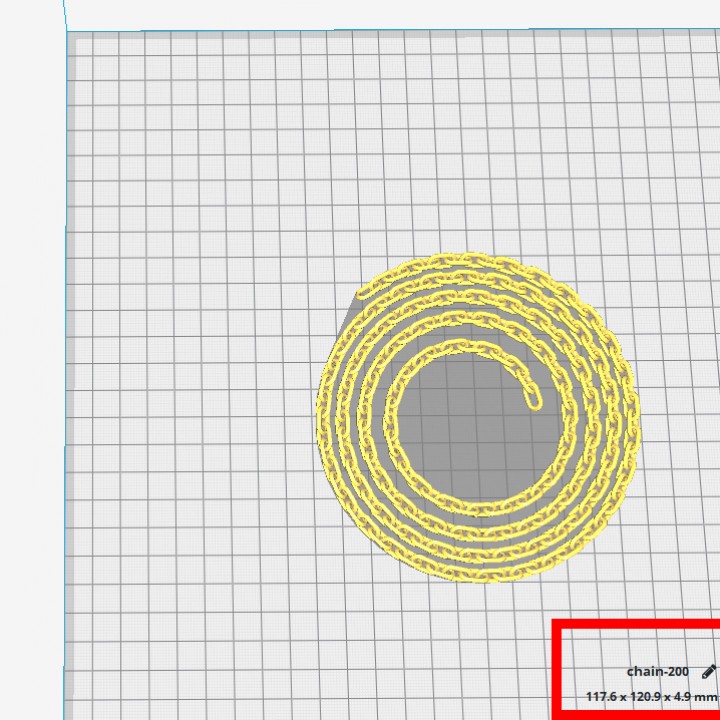 3D Printable Print in Place Chains (up to 18 meters!!) by Fernando Jerez