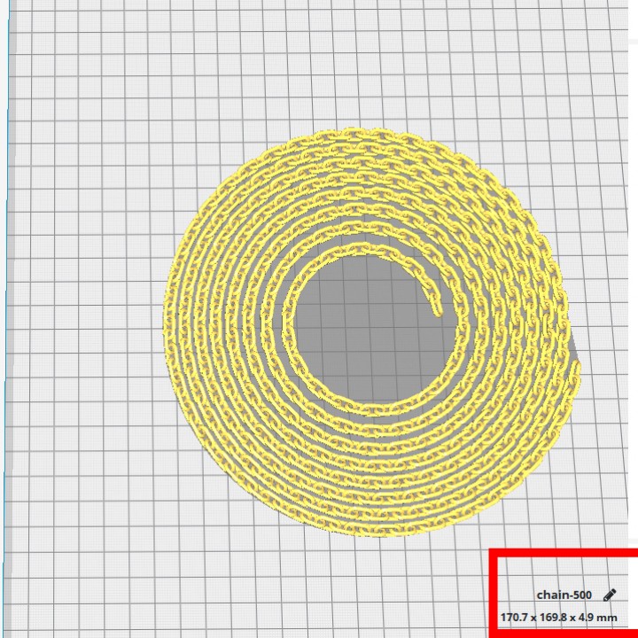 3D Printable Print in Place Chains (up to 18 meters!!) by Fernando Jerez