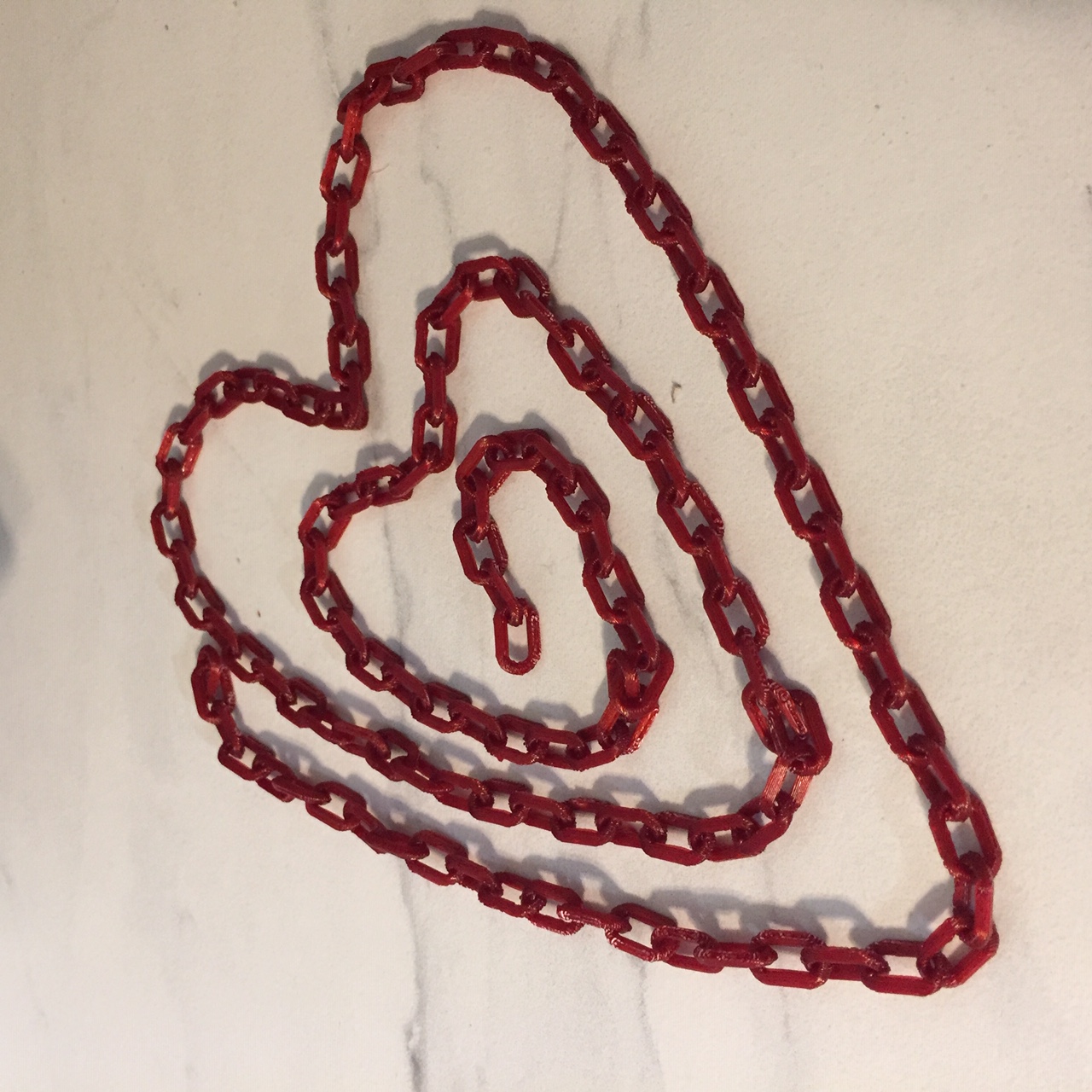 3D Printable Print in Place Chains (up to 18 meters!!) by Fernando Jerez