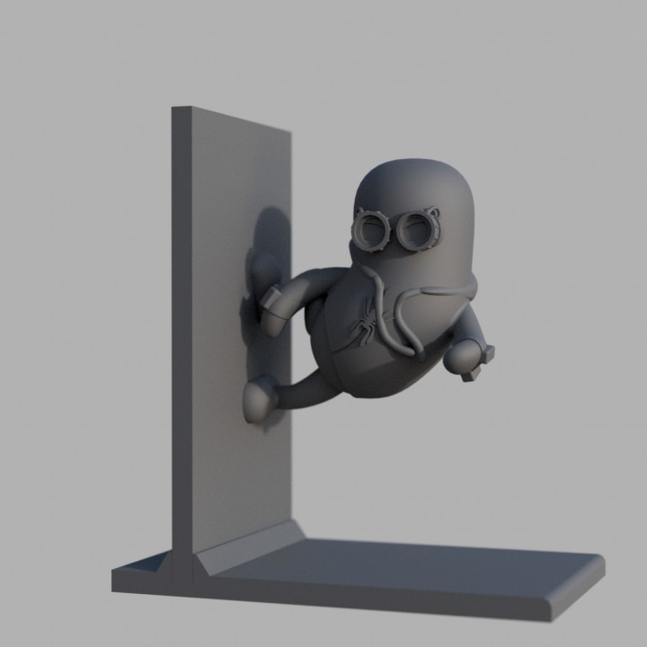 3D Printable Mini Spiderman - Homecoming by Wekster