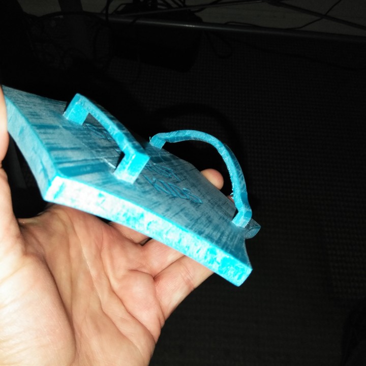 3D Printable 3D PRINTING NERD CUSTOM SHIELD by SHOLM JARBOE