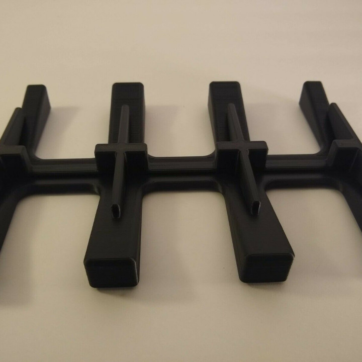 3D Printable Settlers of Catan Card Holder by Devan Metz