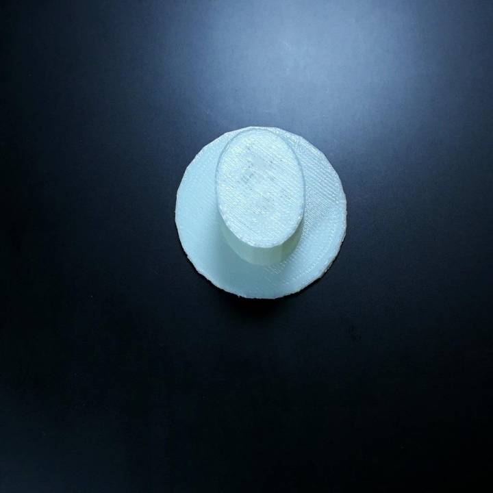 3D Printable Monopoly Hat Token by Jonah W