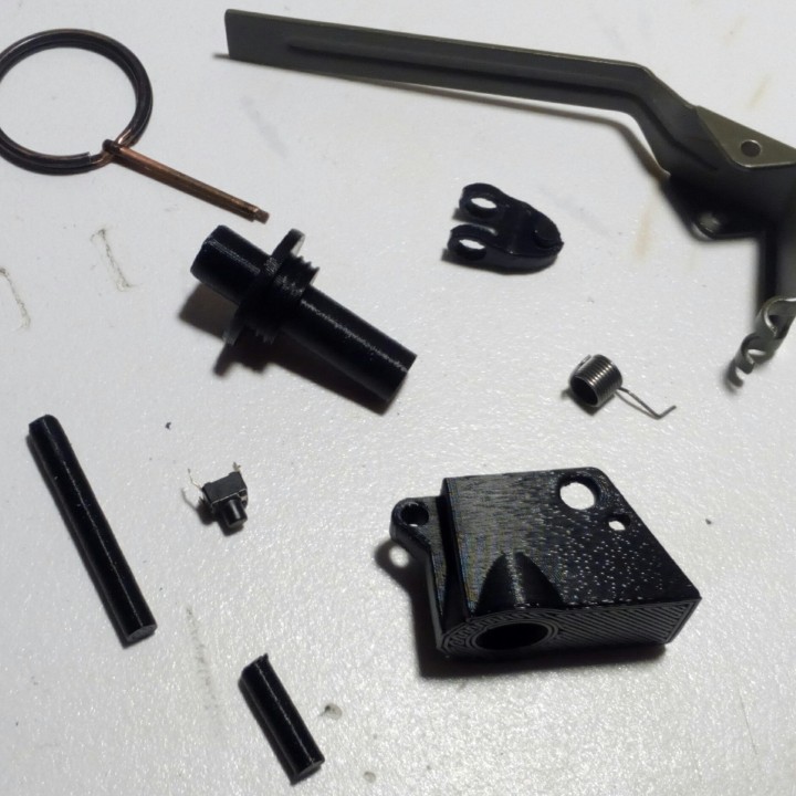 3D Printable Airsoft Mock Hand grenade fuse system by Five Seven