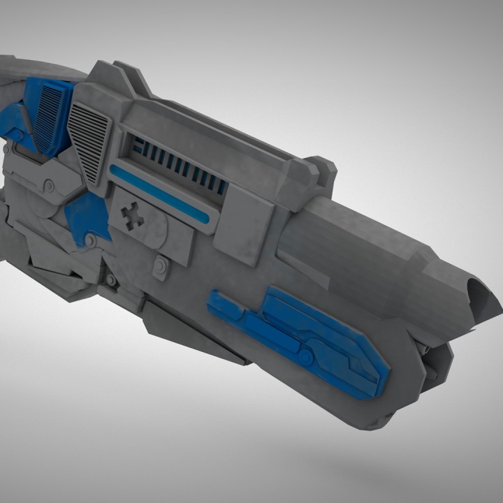3D Printable Captain Cold's (Cold Gun) from The Flash by Saxon Fullwood