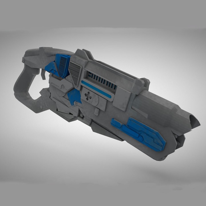 3D Printable Captain Cold's (Cold Gun) from The Flash by Saxon Fullwood