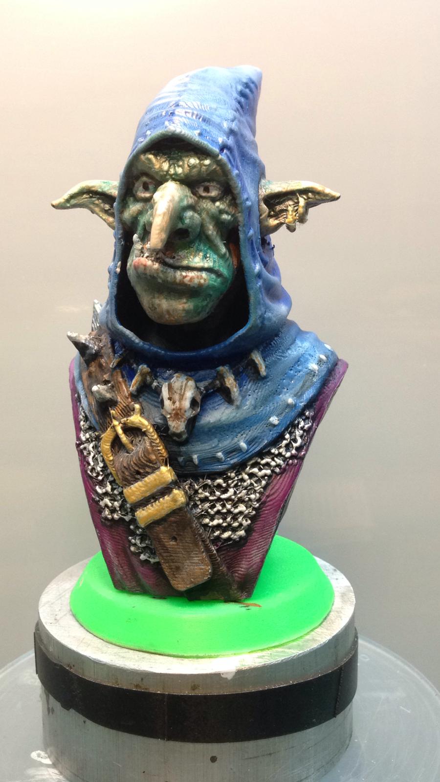 3D Printable Snaggle The Wise - Goblin Hero by Soren Ian Sorensen
