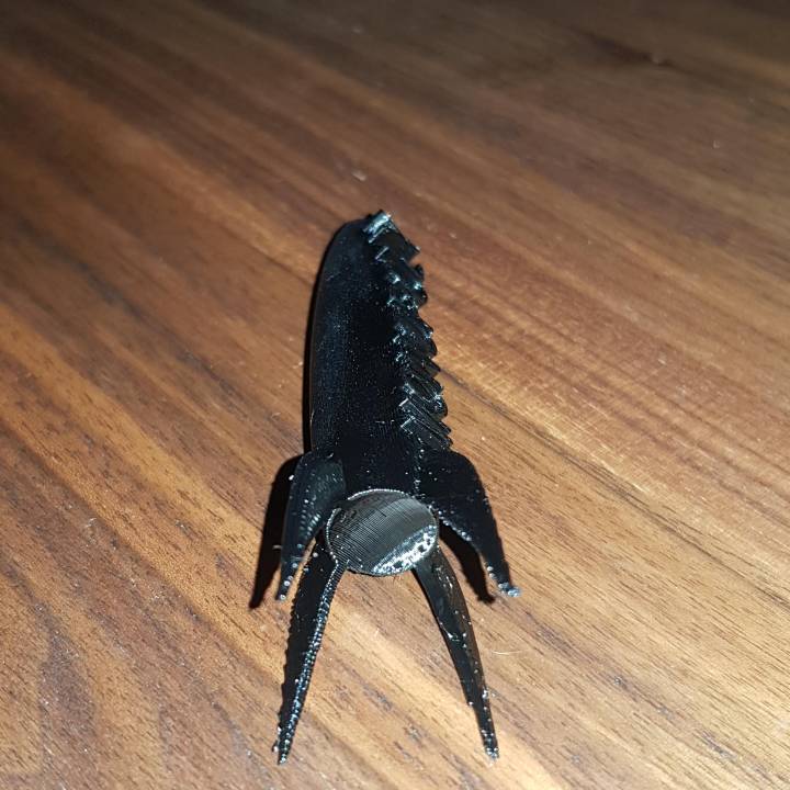 3D Printable Retro Future Monopoly Ship by Christopher Mitsuzo Brown