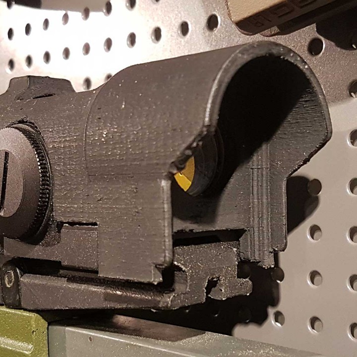 3D Printable Z-Point Red Dot Cover by Fredrik