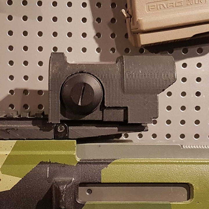 3D Printable Z-Point Red Dot Cover by Fredrik