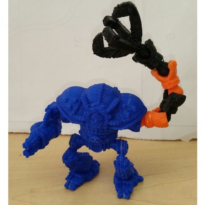 3D Printable Modular Mech Helbrute Set by Michael Hersel