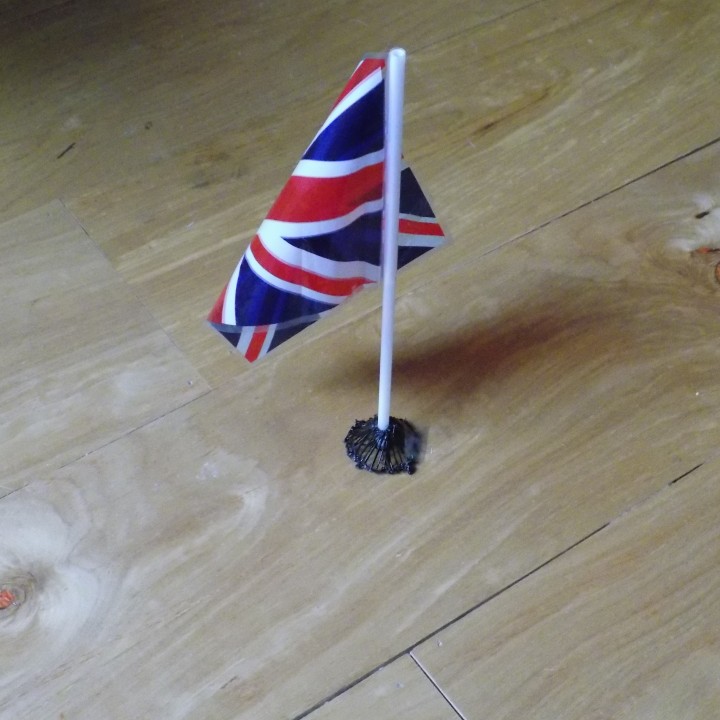 3D Printable Flag Holder by Llama Lover