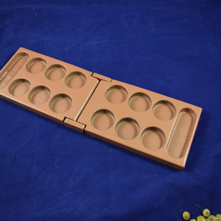 3D Printable Mancala by Tanya Wiesner