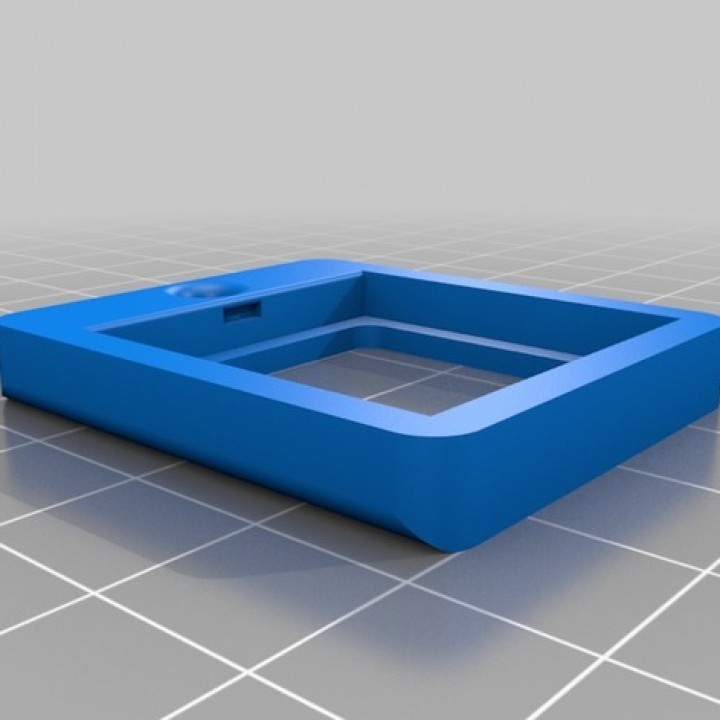 3D Printable Photo frame Key chain by aakaarlab