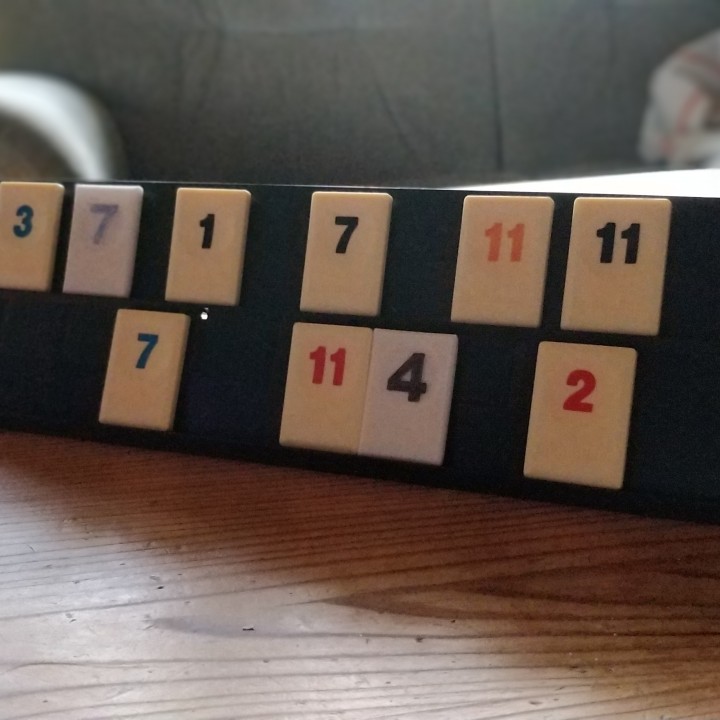 3D Printable Rummikub spare pieces by MVH