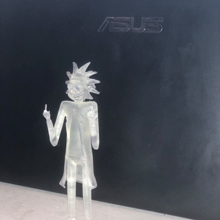 3D Printable Rick sanchez by Robin Singh Holm
