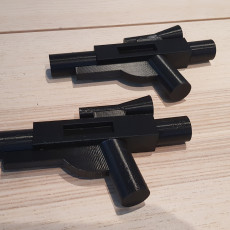 3D Printable Giant Lego Blaster by Arden Markin