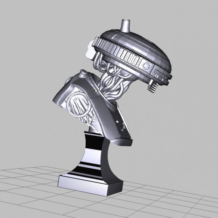 3D Printable FREE L3-37 INSPIRITED BUST VERSION by Masterclip 3D