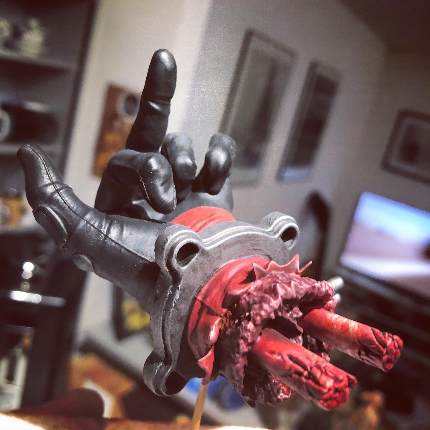 3D Printable Severed Deadpool hand F***you by MastersOfTheChibiness