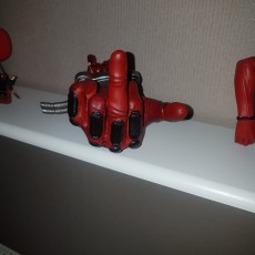 3D Printable Severed Deadpool hand F***you by MastersOfTheChibiness