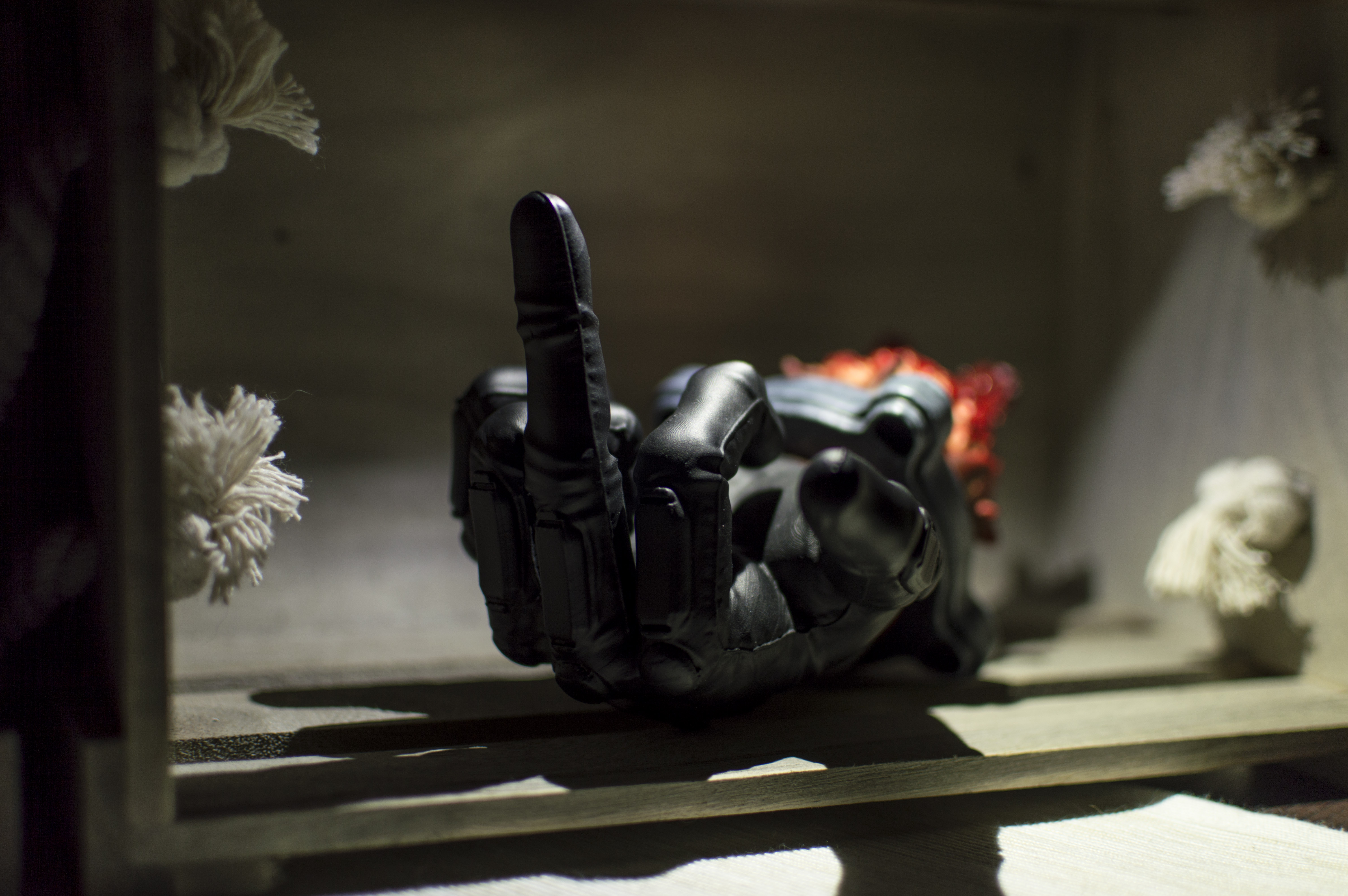 3D Printable Severed Deadpool hand F***you by MastersOfTheChibiness