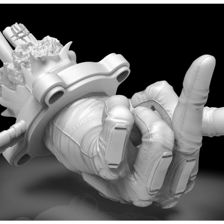 3D Printable Severed Deadpool hand F***you by MastersOfTheChibiness