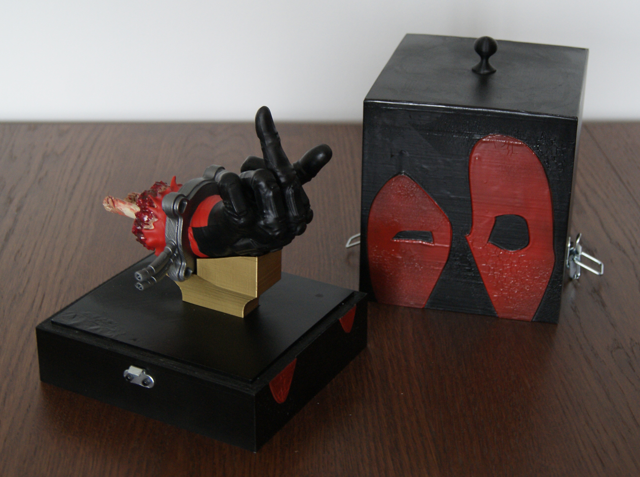 3D Printable Severed Deadpool hand F***you by MastersOfTheChibiness