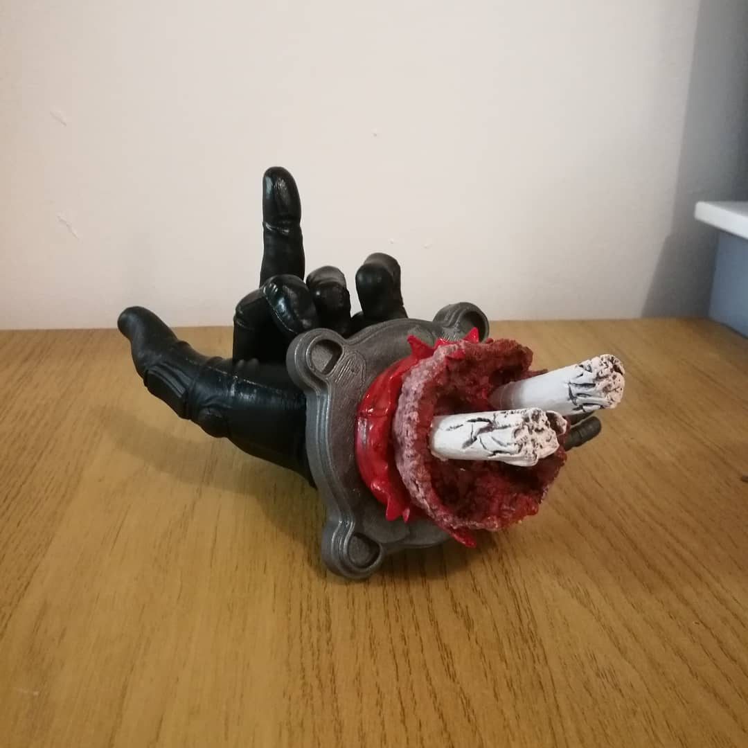 3D Printable Severed Deadpool hand F***you by MastersOfTheChibiness