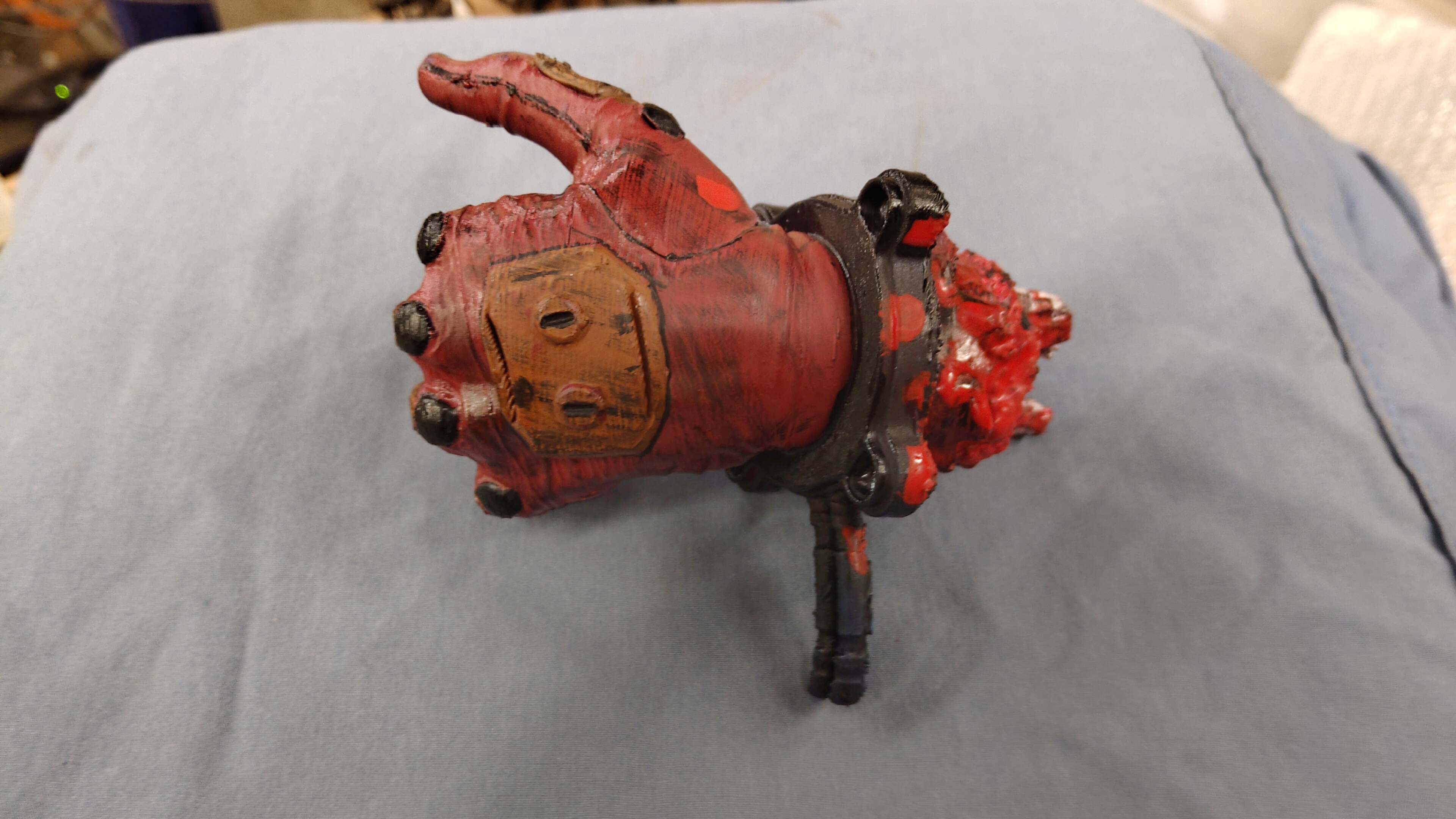 3D Printable Severed Deadpool hand F***you by MastersOfTheChibiness