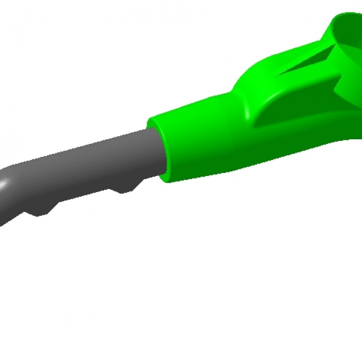3D Printable Gas pump handle by Thibaut FEIX