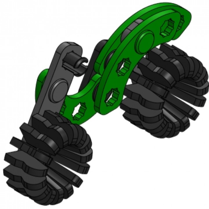 3D Printable Motorbike - Clickaloo by Thibaut FEIX