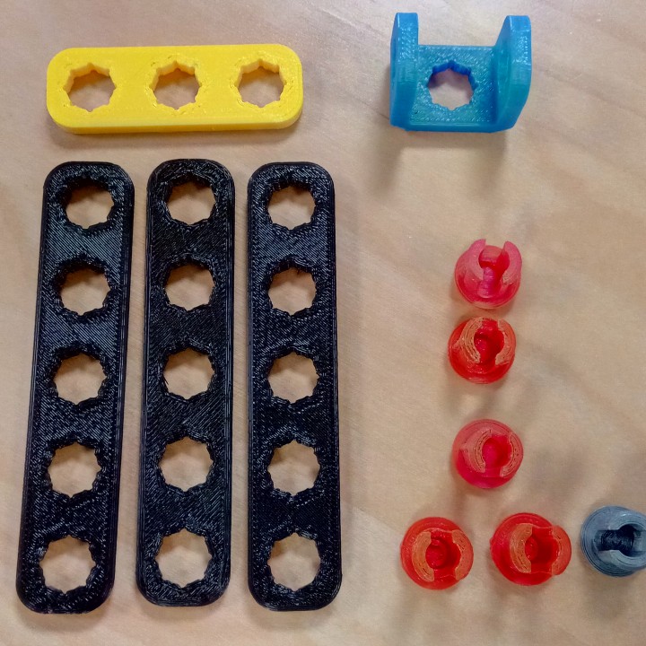 3D Printable Bi-plane - Clickaloo by Thibaut FEIX