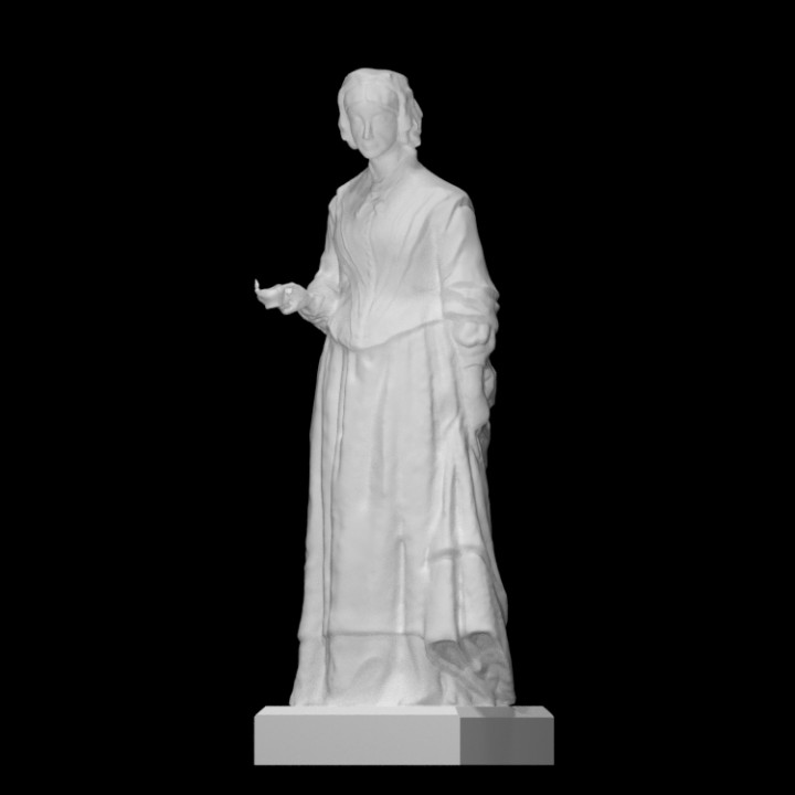 3D Printable Florence Nightingale by Scan The World