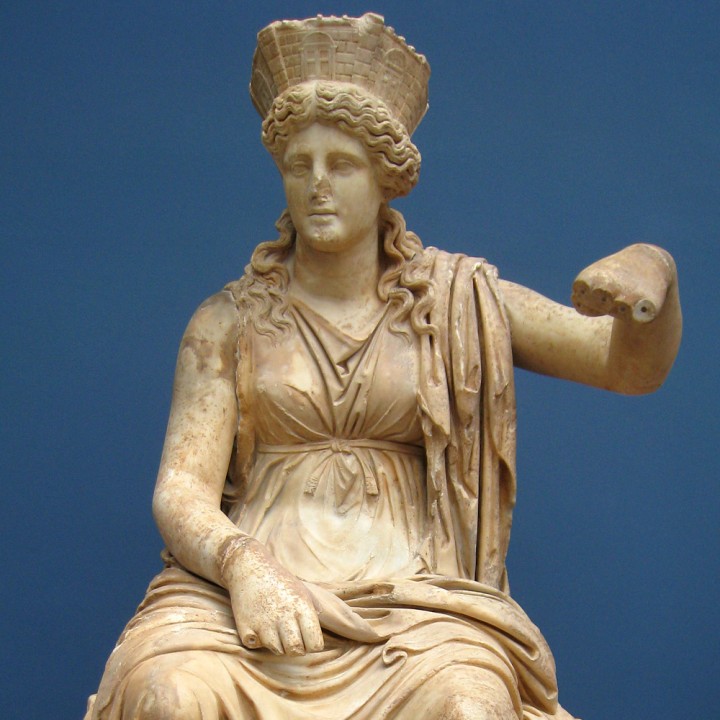 3D Printable Cybele by Scan The World