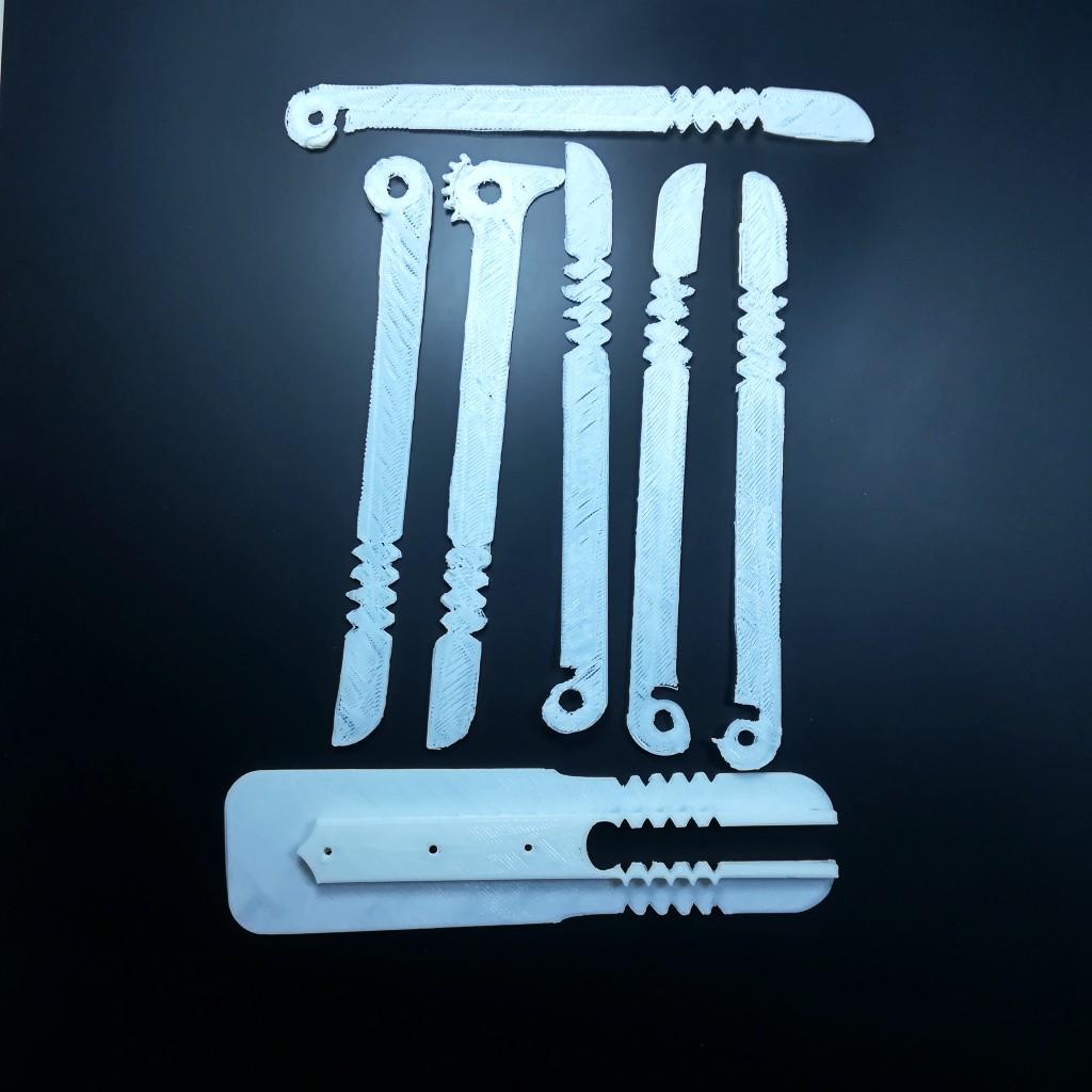 3D Printable Enfys Nest Folding Arm Shield by Rocket Props