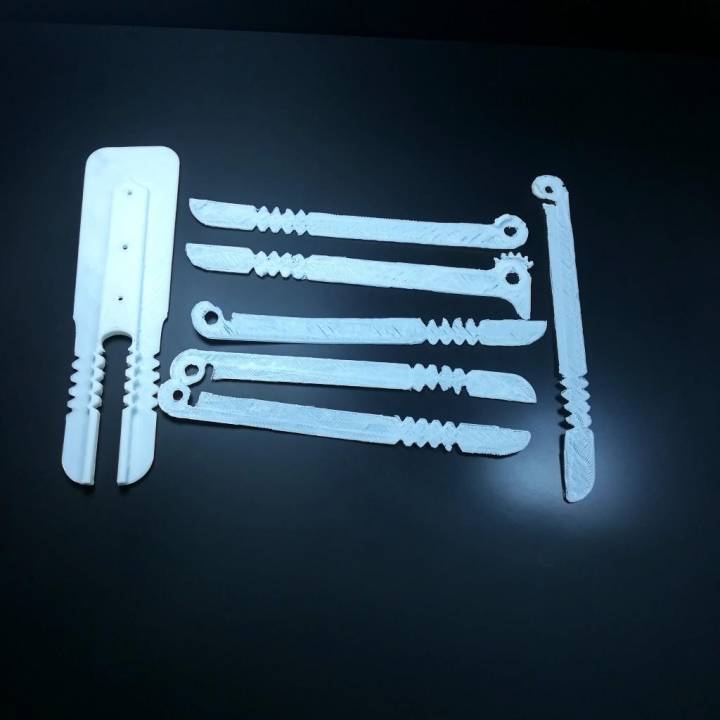 3D Printable Enfys Nest Folding Arm Shield by Rocket Props