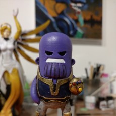 3D Printable Mini Thanos - Avengers Infinity War by Wekster