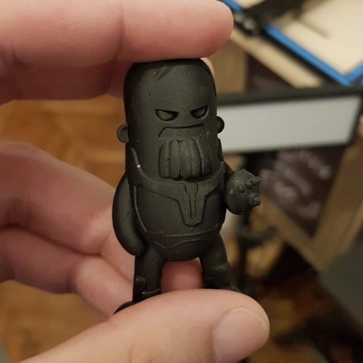 3D Printable Mini Thanos - Avengers Infinity War by Wekster