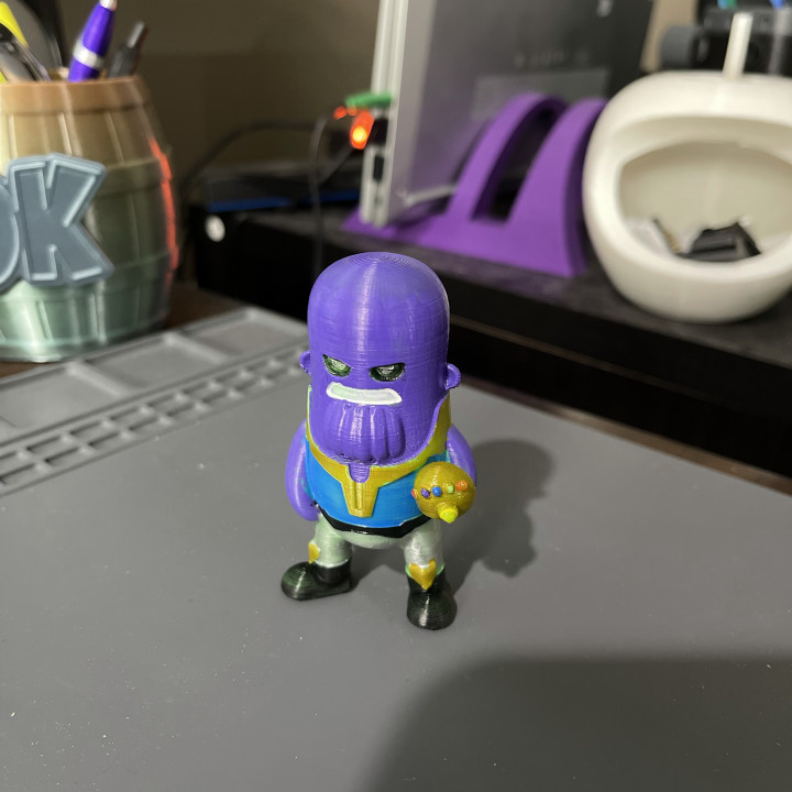 3D Print of Mini Thanos - Avengers Infinity War by benbroyles