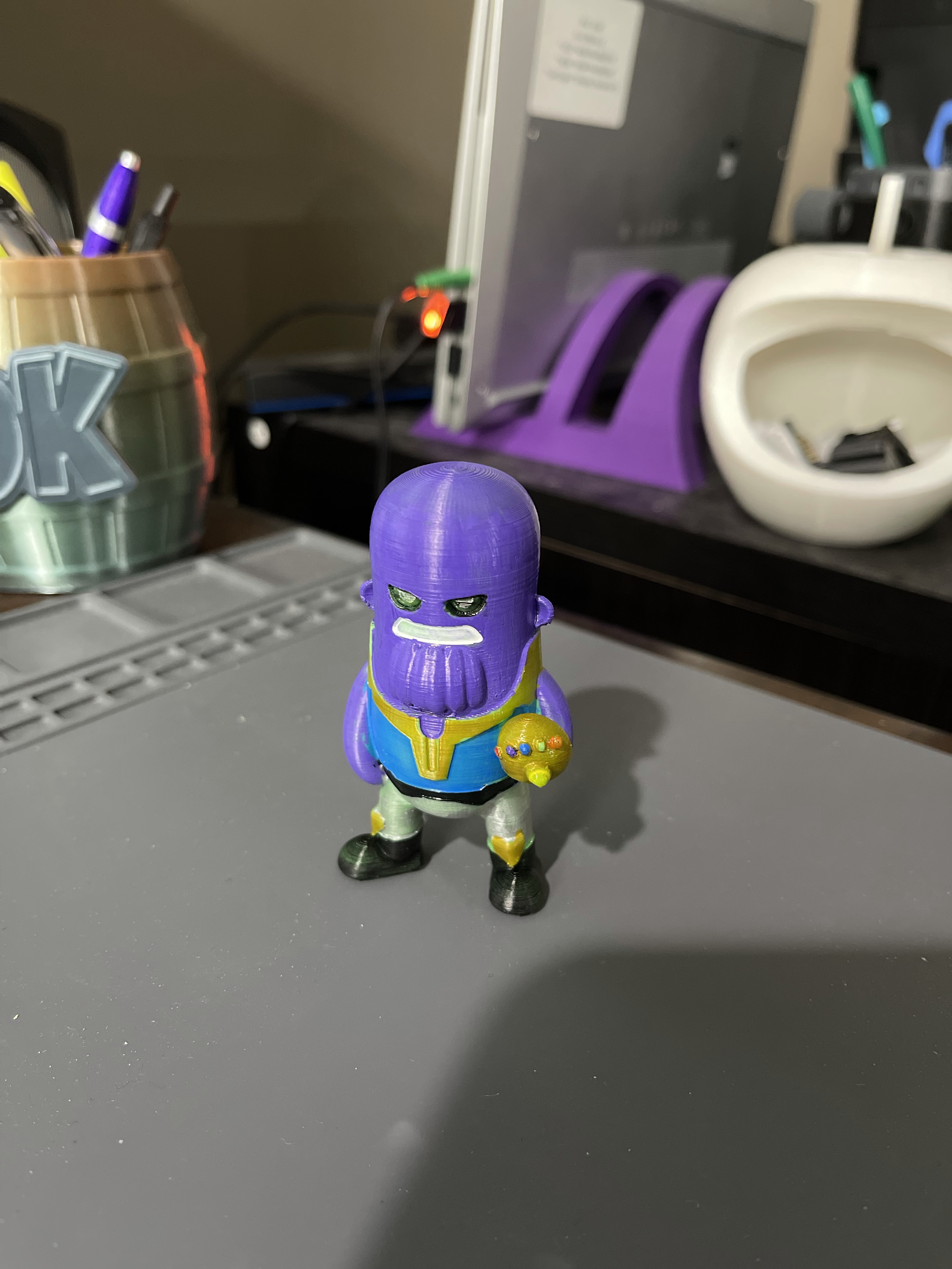 3D Printable Mini Thanos - Avengers Infinity War by Wekster