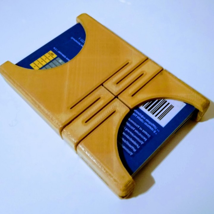 3D Printable A clever card holder by Gogol-mogol