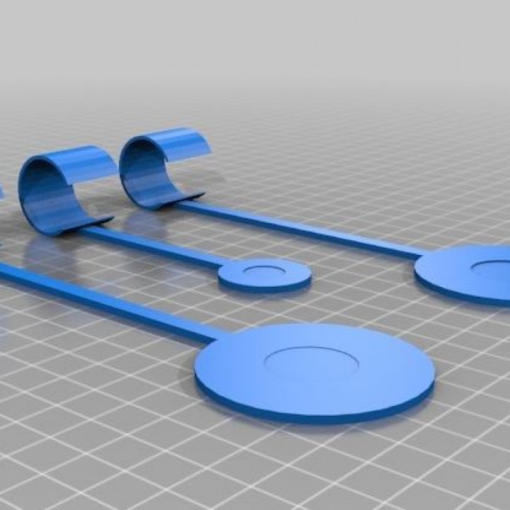 3D Printable Airsoft Shooting Swinging Target by David Hart