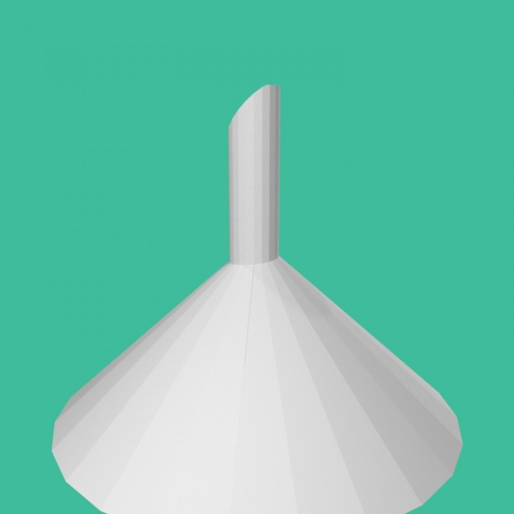3D Printable Trichter by Huby von Fdb