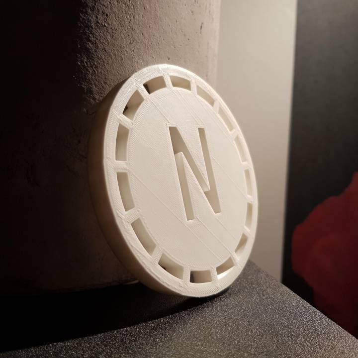 3D Printable N Coin by Nate Paprocki