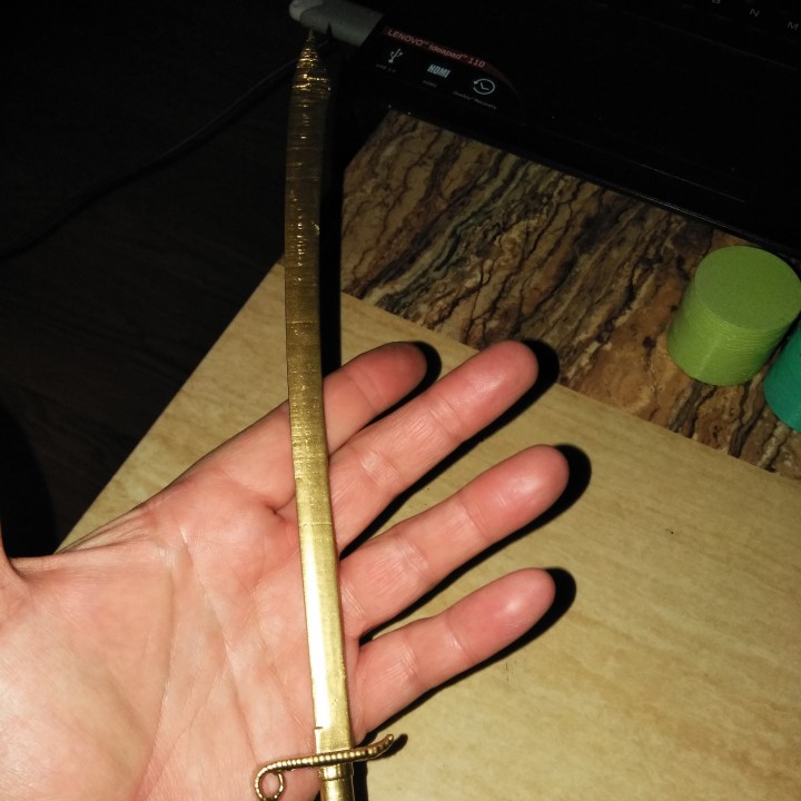 3D Printable THE BEASTMASTER SWORD by SHOLM JARBOE